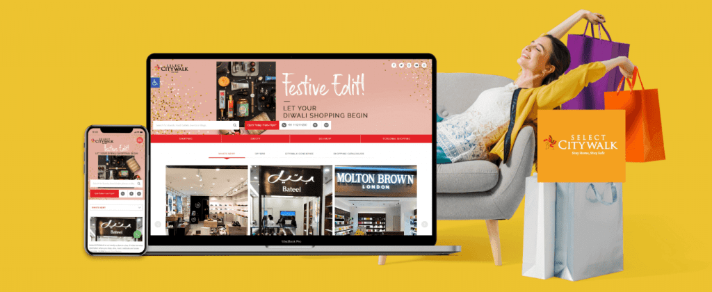 Select Citywalk: Website Case Study | RepIndia